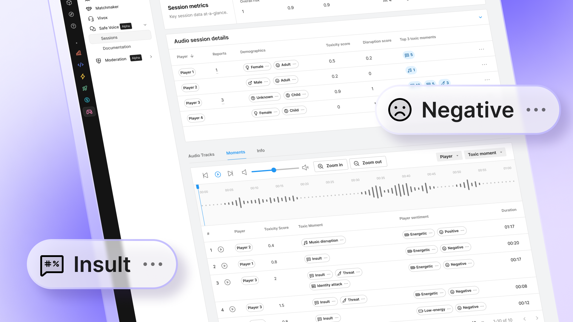 Tackling toxicity with Unity Safe Voice — Naomi Fontaine