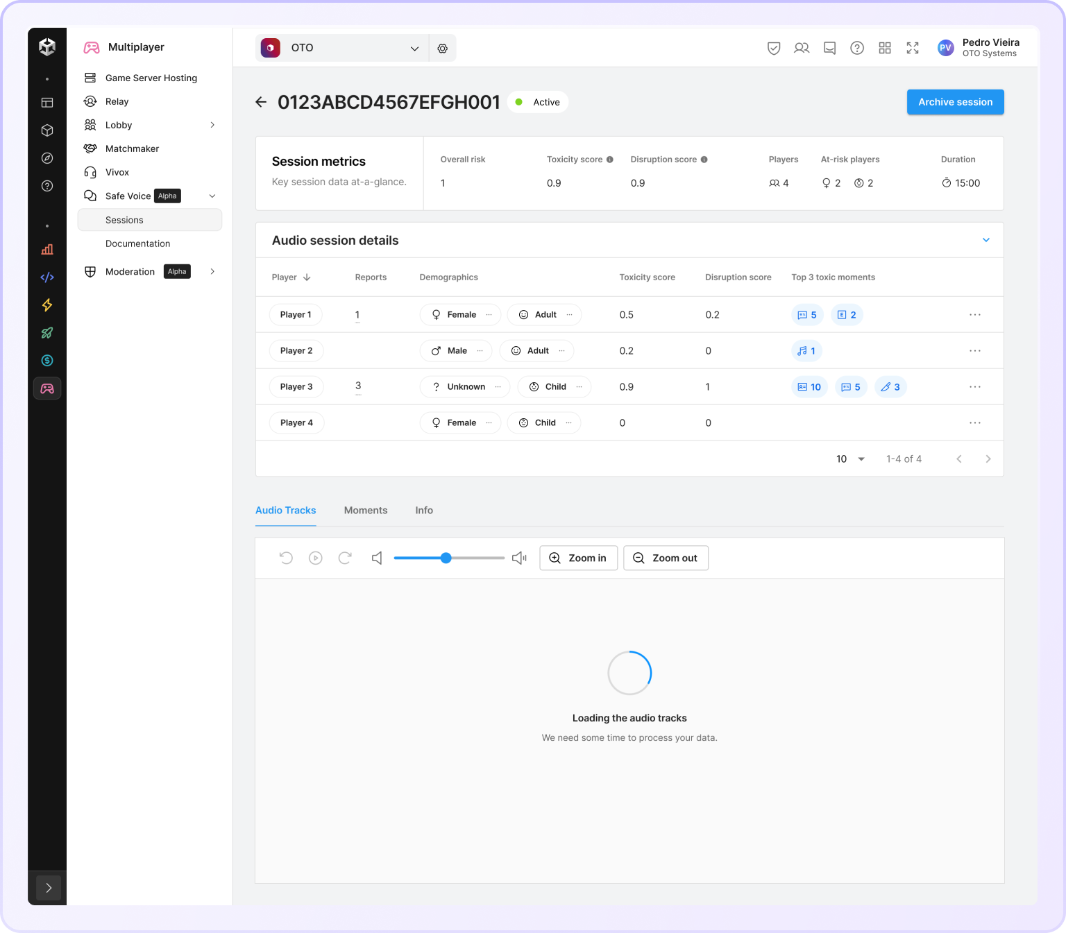 Tackling toxicity with Unity Safe Voice — Naomi Fontaine